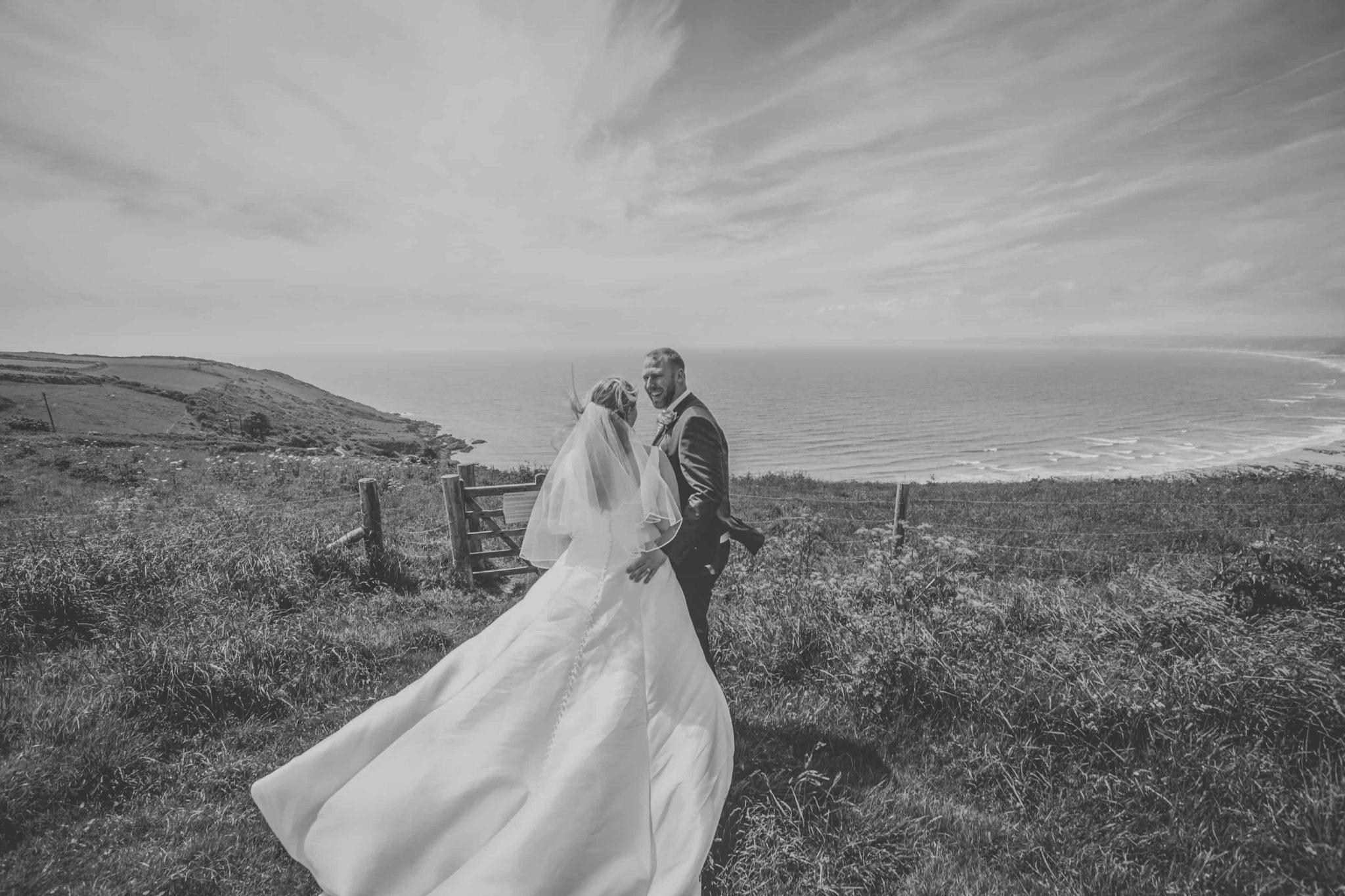 John & Catrin - The Orangery Mount Edgcumbe