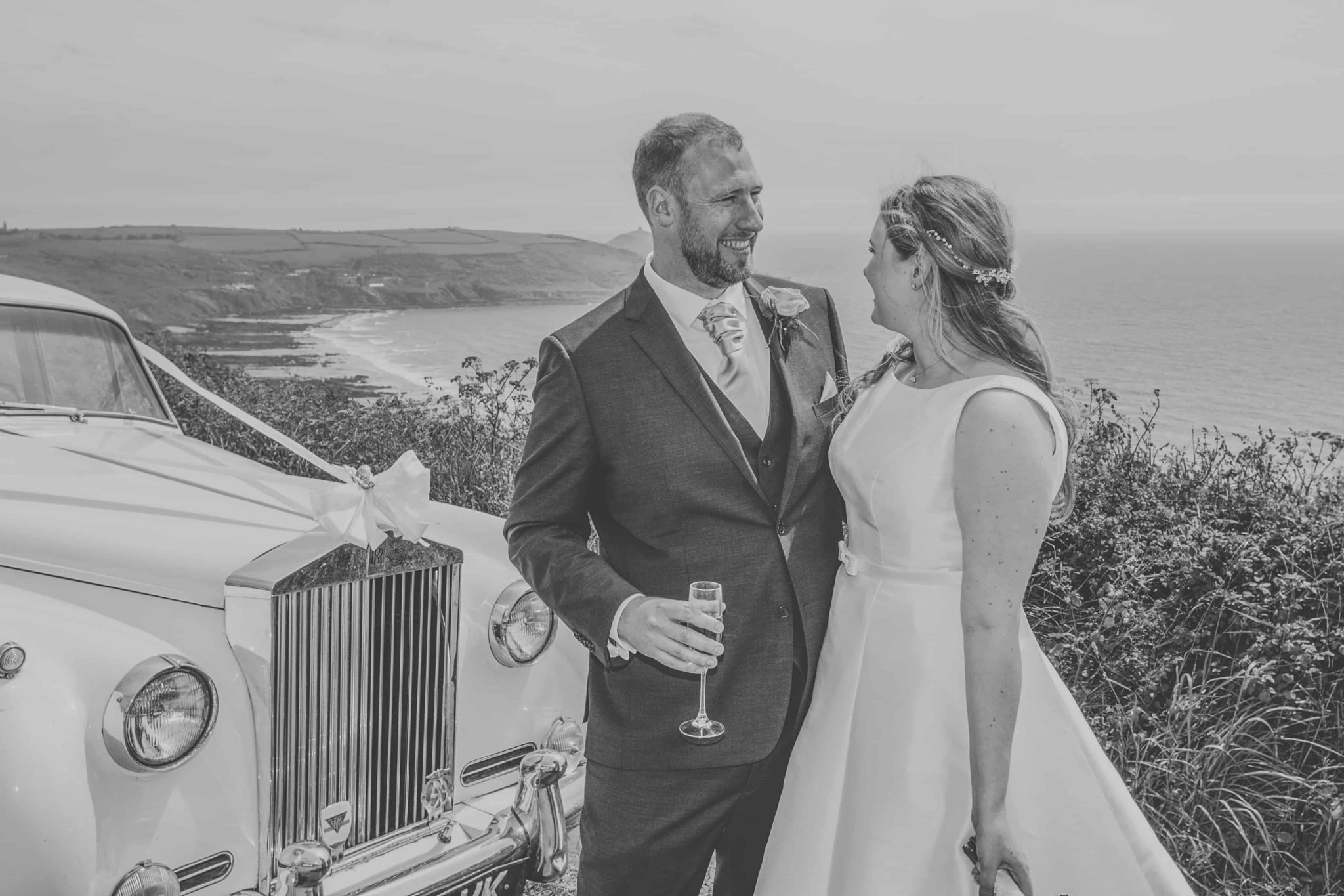 John & Catrin - The Orangery Mount Edgcumbe