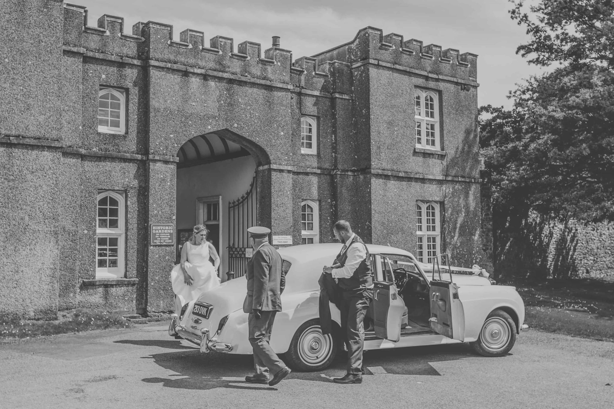 John & Catrin - The Orangery Mount Edgcumbe
