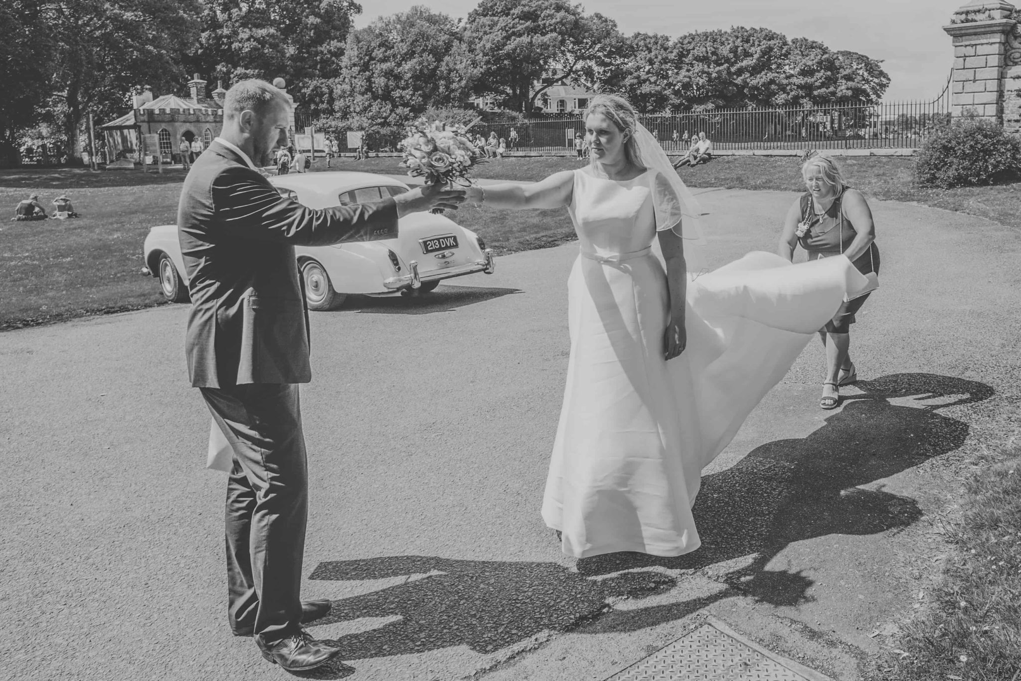 John & Catrin - The Orangery Mount Edgcumbe